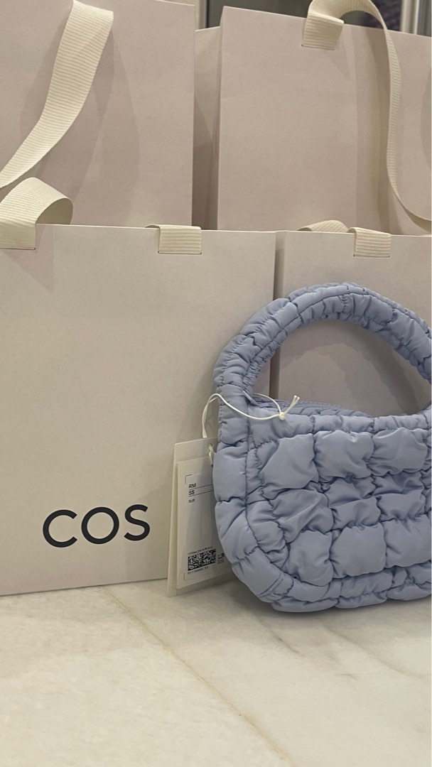 COS MICRO BABY BLUE, Luxury, Bags & Wallets on Carousell