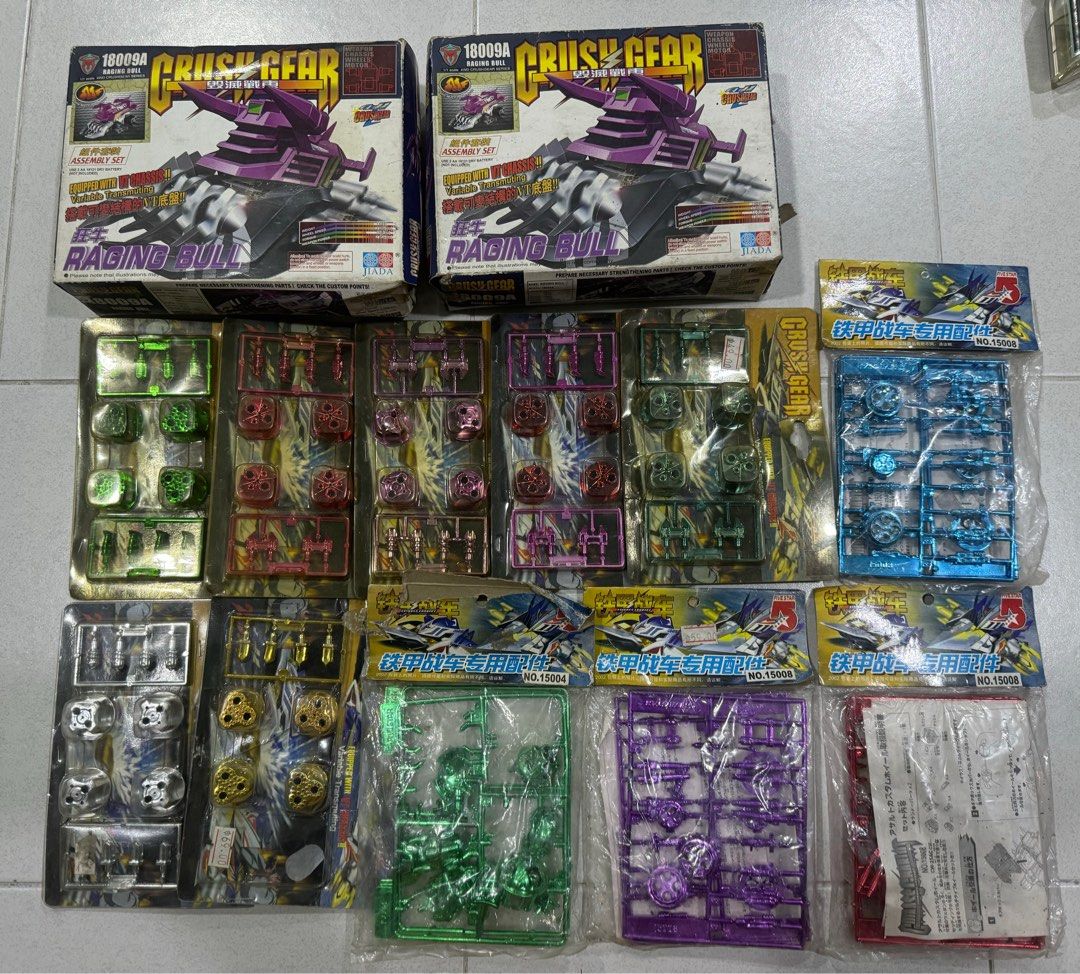 Crush gear raging bull and tyre part custom, Hobbies & Toys, Toys ...