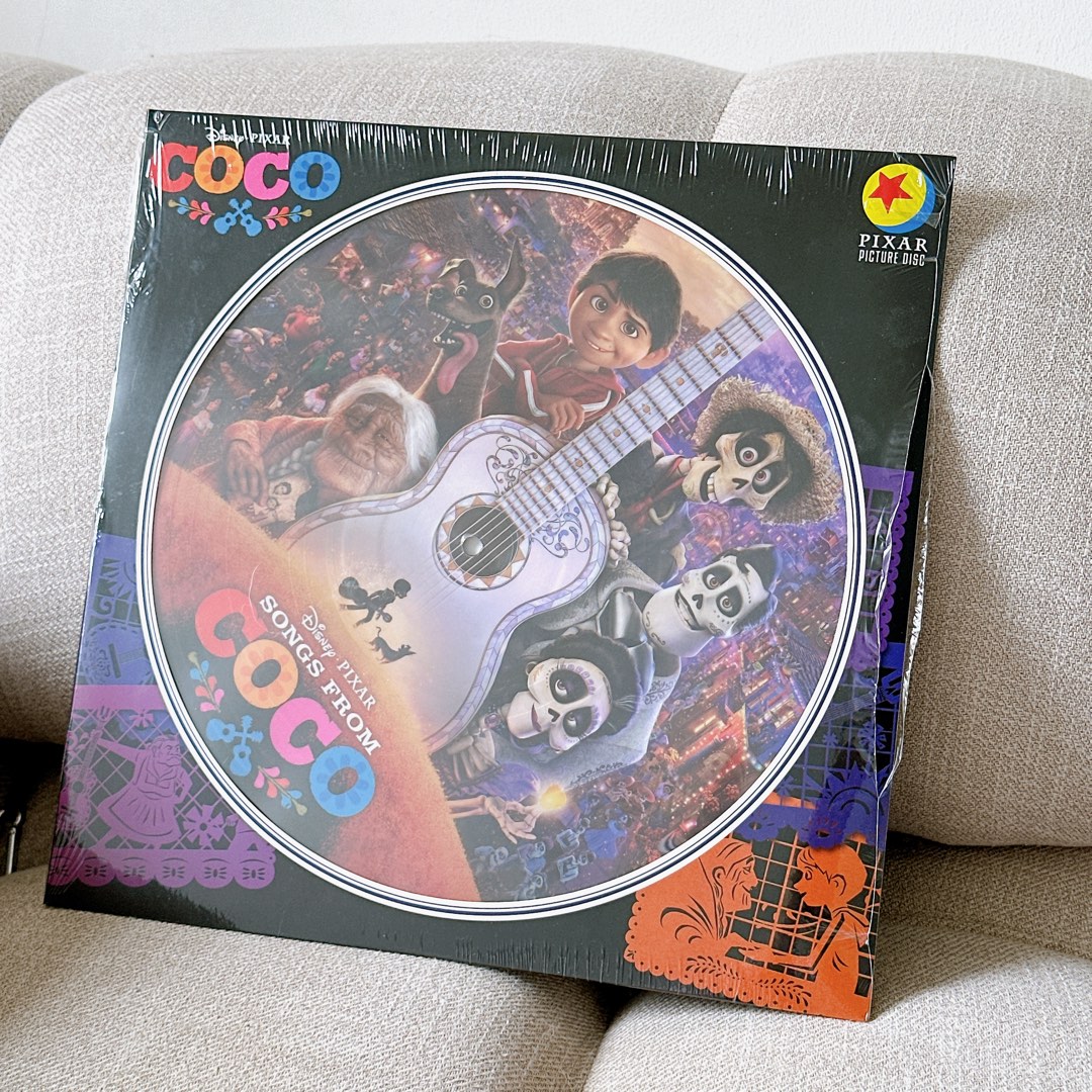 Disney Coco Picture Disc Vinyl, Hobbies & Toys, Music & Media, Vinyls ...