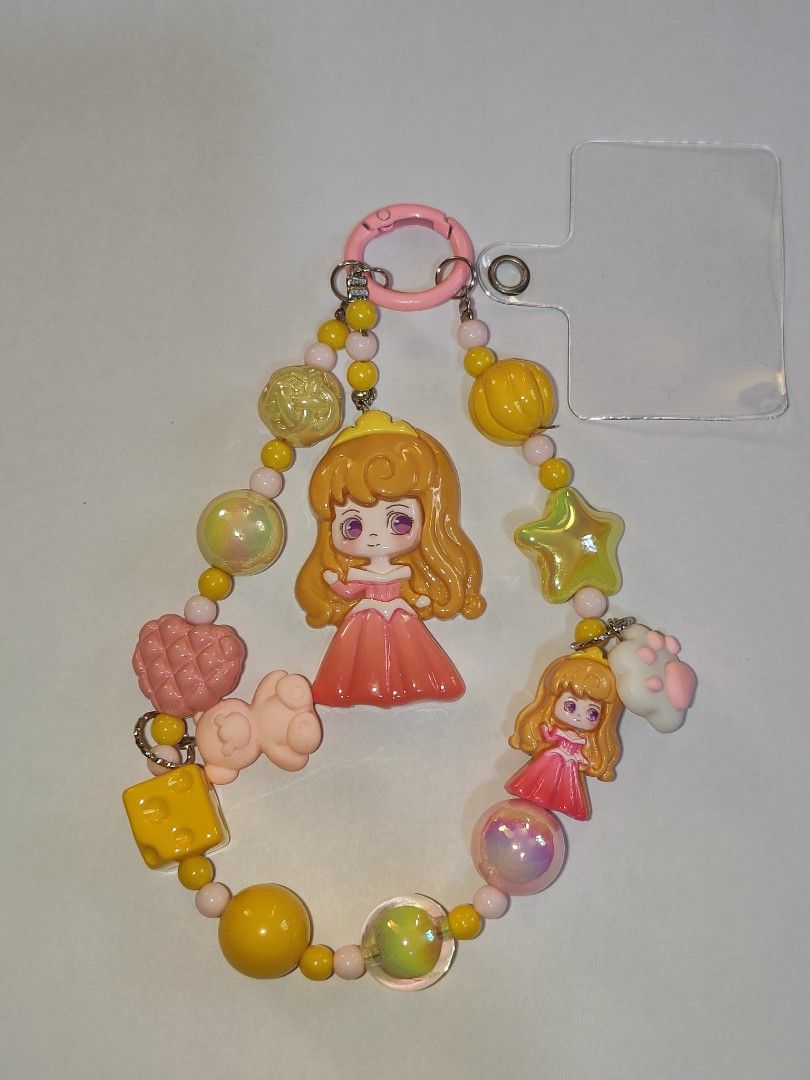 Disney princess phone chains, Hobbies & Toys, Memorabilia ...