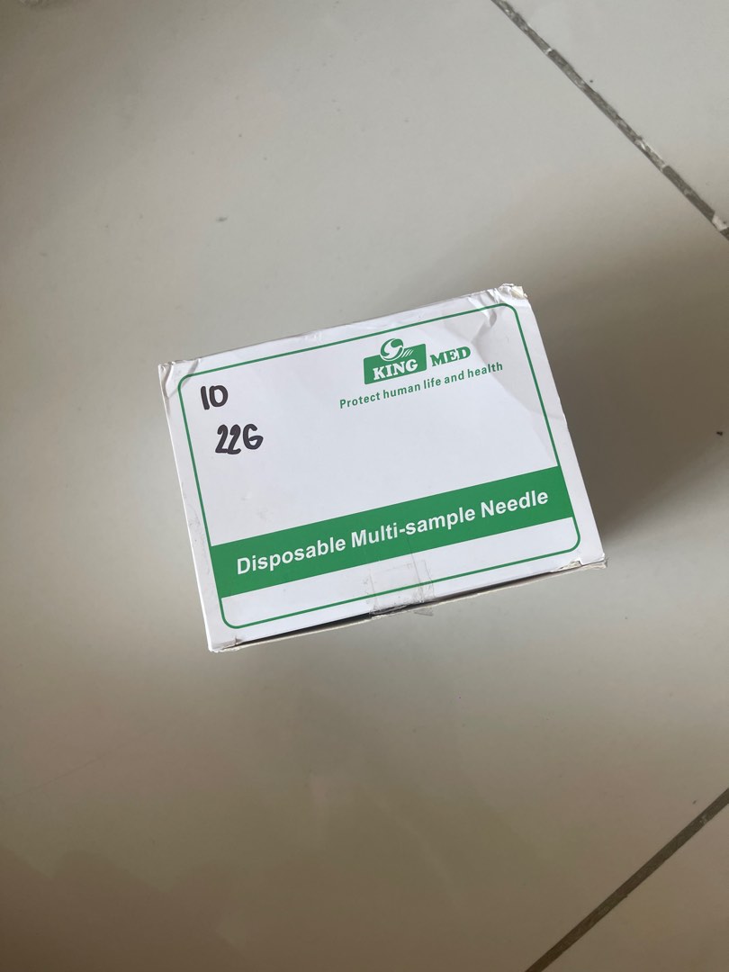 Disposable Multi-Sample Needle (ETS Needle), Health & Nutrition ...