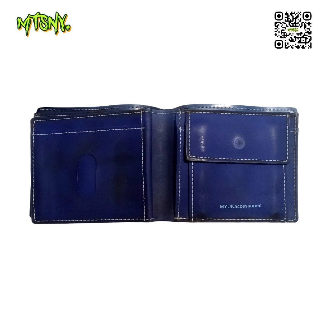 Dompet Saku Lipat Jadul Lawas Vintage Biru Tua Navy Blue Myuk ...