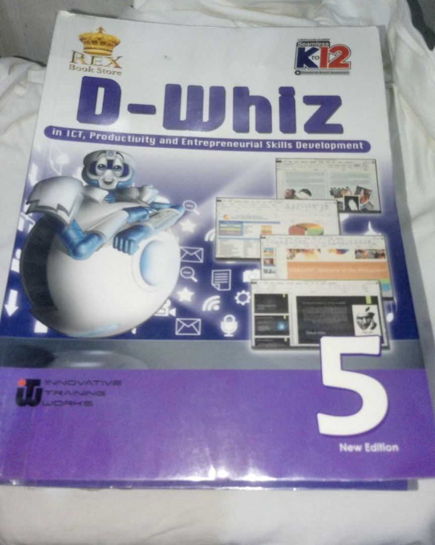 Grade 5 Book Rex Bookstore D Whiz 130 PHP ONLY, Hobbies & Toys, Books ...