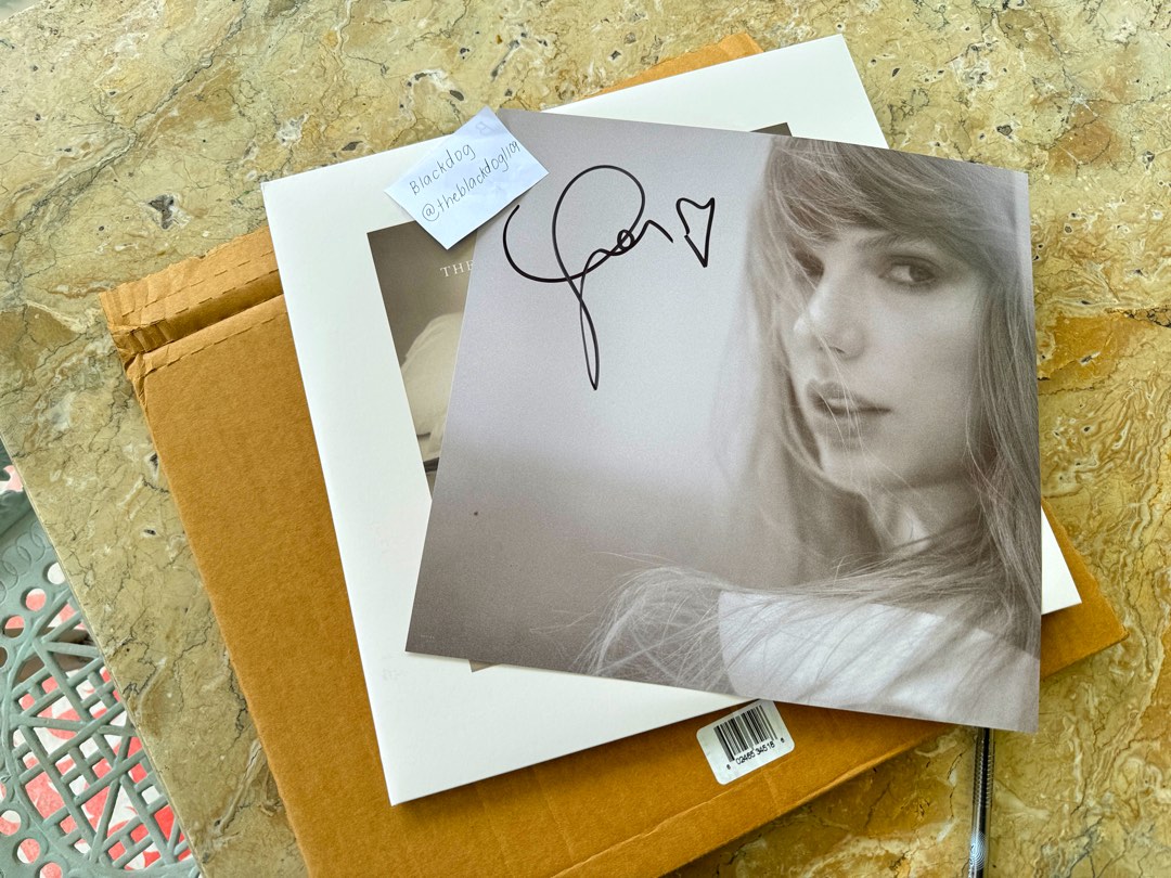 [FOR TRADE] TTPD The Tortured Poets Department Signed Vinyl, Hobbies ...