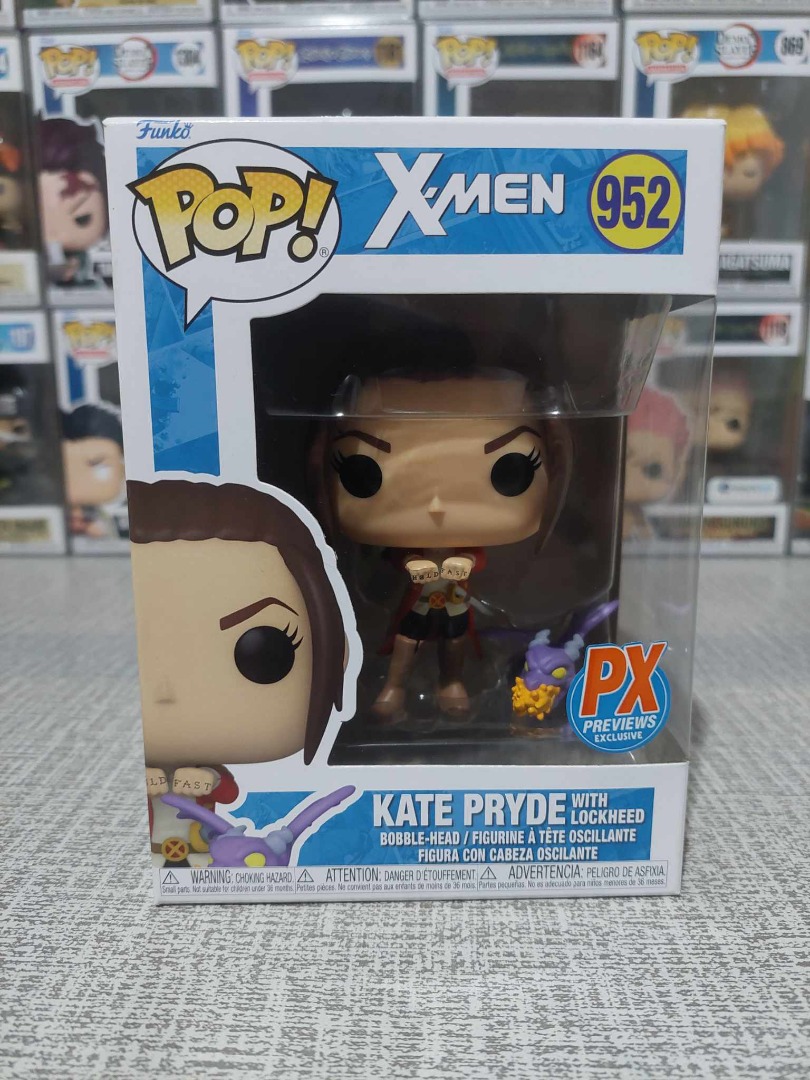 Funko Pop! Marvel: X-men - Kate Pryde with Lockheed (PX Exclusive) #952 ...