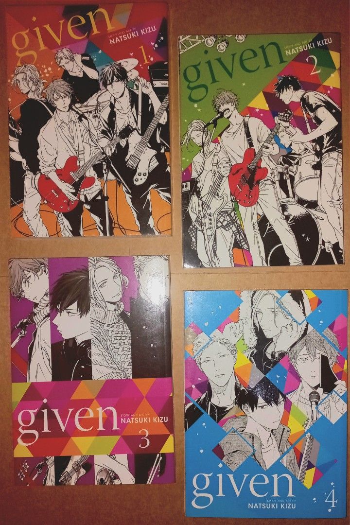 GIVEN MANGA SET, Hobbies & Toys, Books & Magazines, Comics & Manga on ...