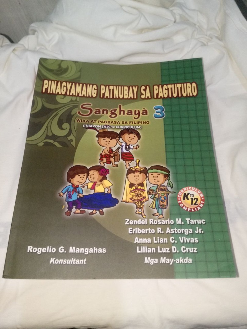 Grade 3 Book - Sanghaya Pinayamang Patnubay sa Pagtuturo - PHP 130 ONLY ...
