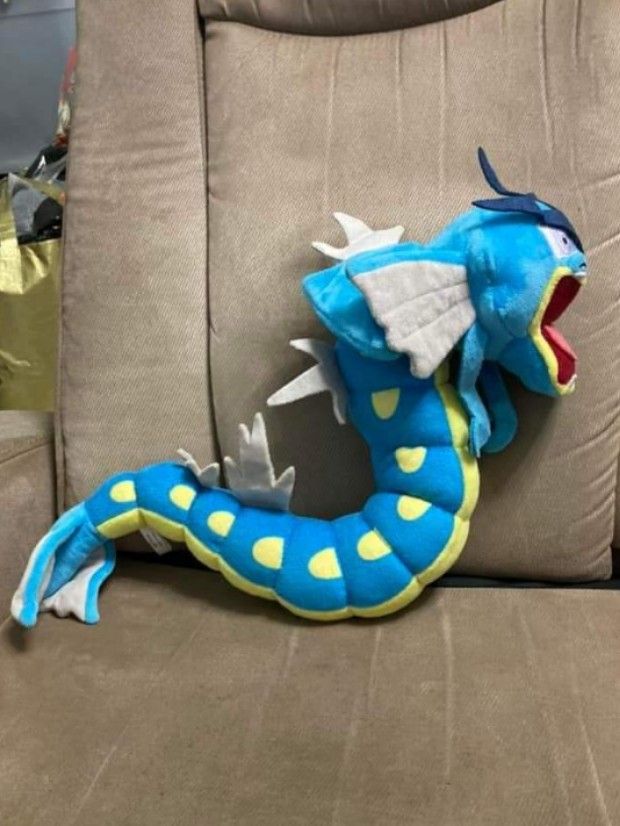 POKEMON Gyrados plush (3rd round), Hobbies & Toys, Toys & Games on ...