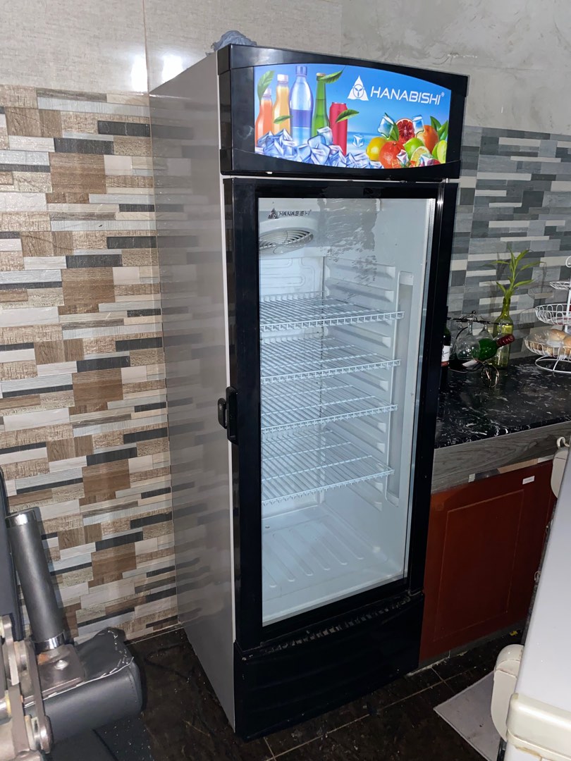 Hanabishi Beverage Showcase Chiller, TV & Home Appliances, Kitchen ...
