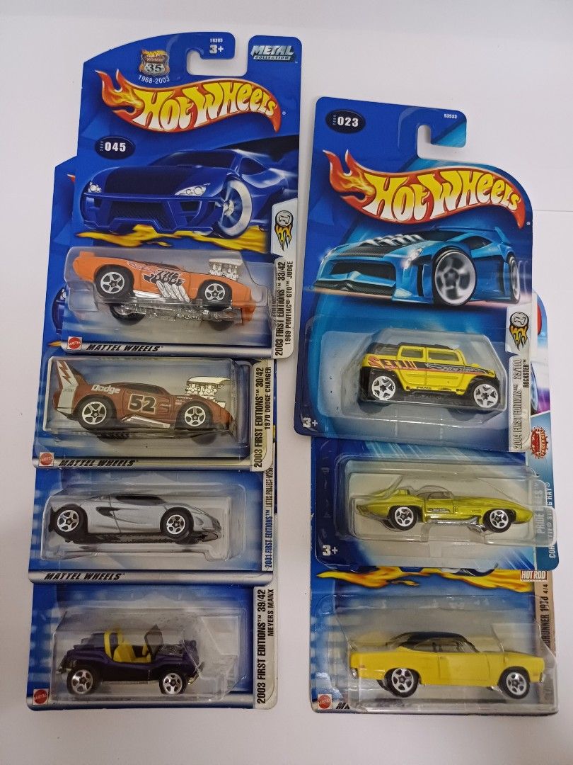 Hot Wheels Firebird TAIL DRAGGER Lotus TWANG THANG Ford Mustang OSHKOSH ...