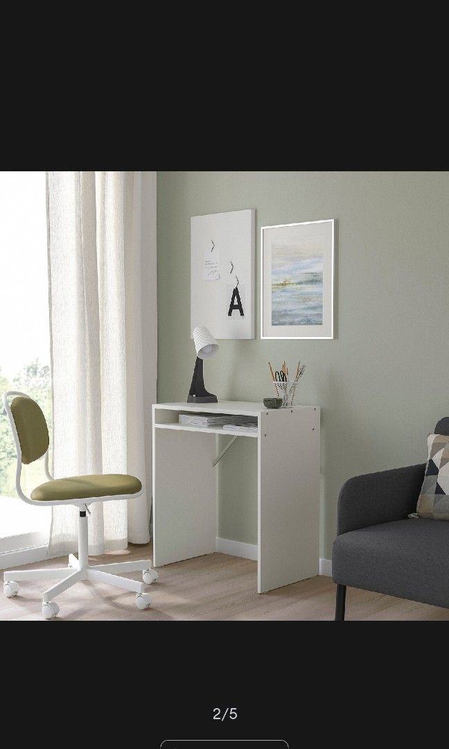 IKEA computer table, Furniture & Home Living, Furniture, Tables & Sets ...