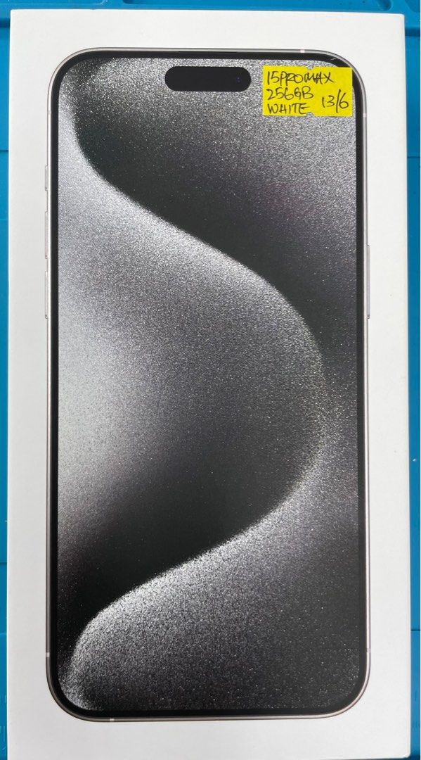 iPhone 15 Pro Max White Titanium 256GB, Mobile Phones & Gadgets, Mobile ...