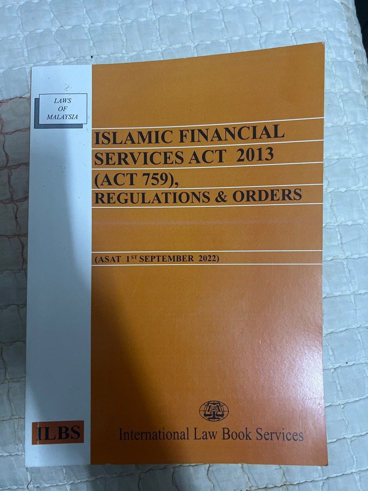 Islamic Financial Service Act, Hobbies & Toys, Books & Magazines ...