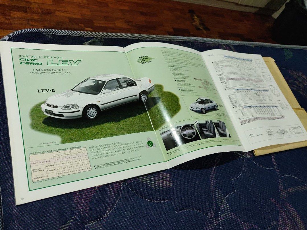 JDM Honda Civic EK Ferio Catalogue, Hobbies & Toys, Books & Magazines ...