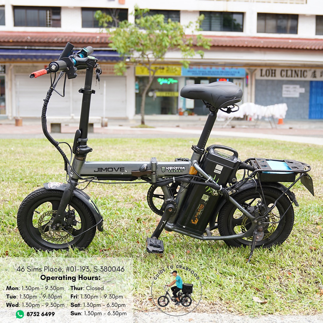 Jimove MC 48V 21Ah Ebike w/ XOD Hydraulic Brakes, Meroca Handlebar Grip, Wake Handlebar 680mm ...