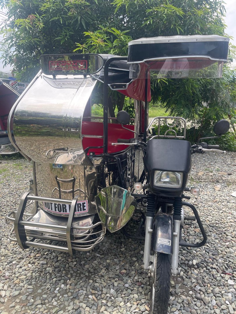 Kawasaki Barako 2015 w/ Stainless Side car, Motorbikes, Motorbike Parts ...