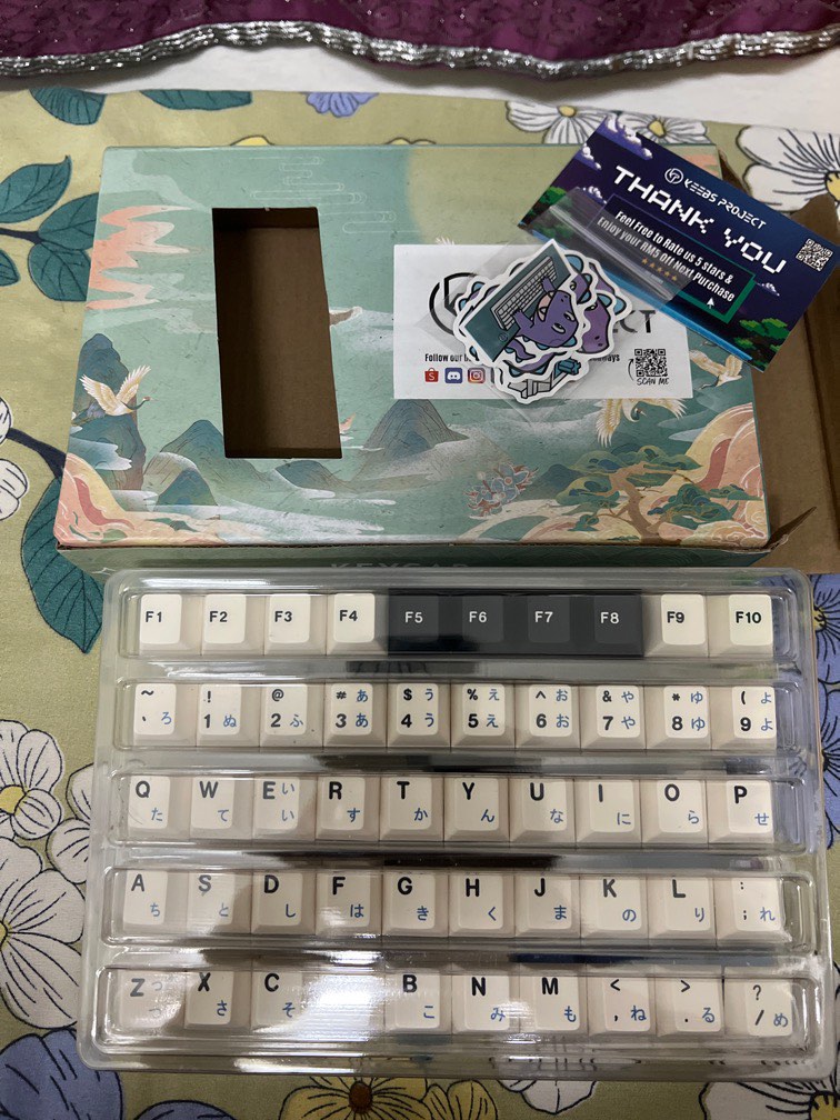 Keycaps KEEBS PROJECT - CHERRY, Computers & Tech, Parts & Accessories ...