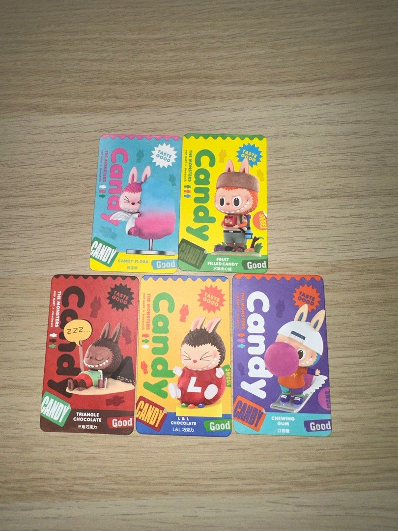Labubu The candy series, Hobbies & Toys, Toys & Games on Carousell