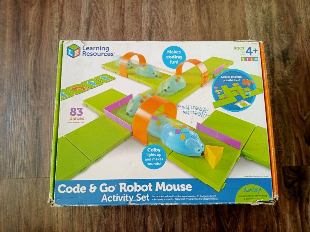 Learning Resources code & go robot mouse, Toys & Collectibles, Mainan ...