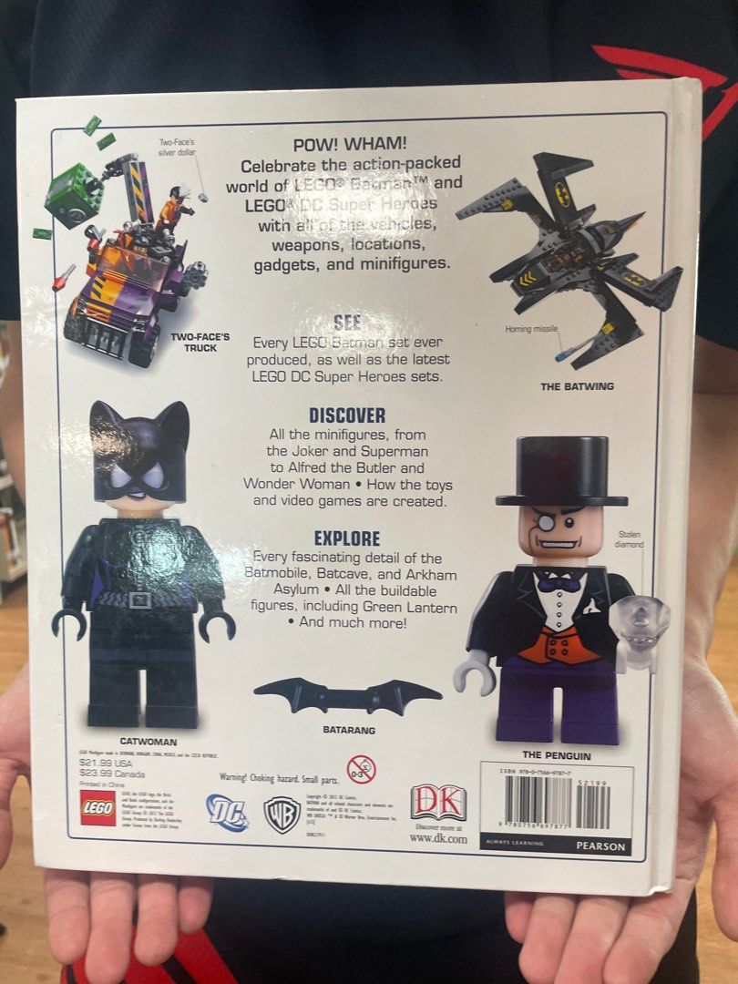 LEGO Batman Visual Dictionary, Buku & Alat Tulis, Komik dan Manga di ...