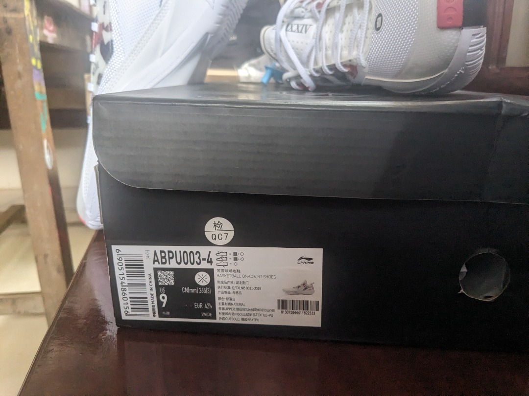 Li-Ning Wade Fission 9 `Tour`, Men's Fashion, Footwear, Sneakers on ...