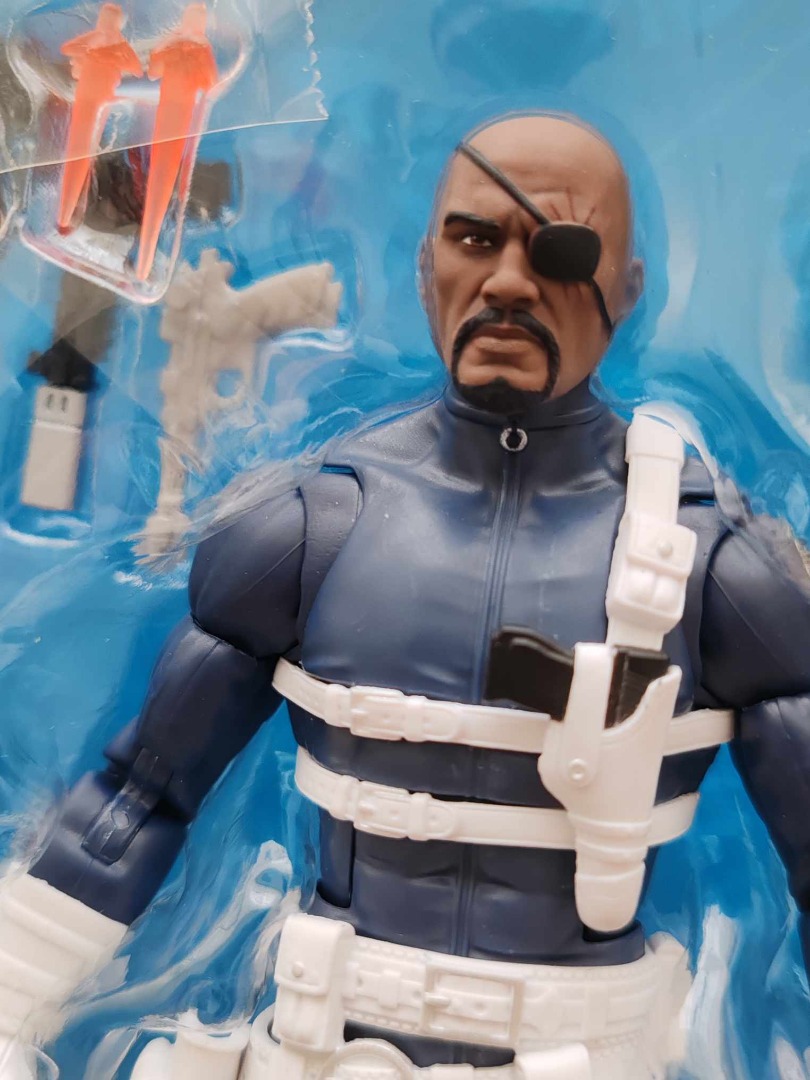 Loose Unused Hasbro ML Nick Fury Jr. from Marvel Legends Series: S.H.I ...