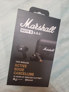 [99%]Marshall Motif II ANC, 音響器材, 耳機 - Carousell