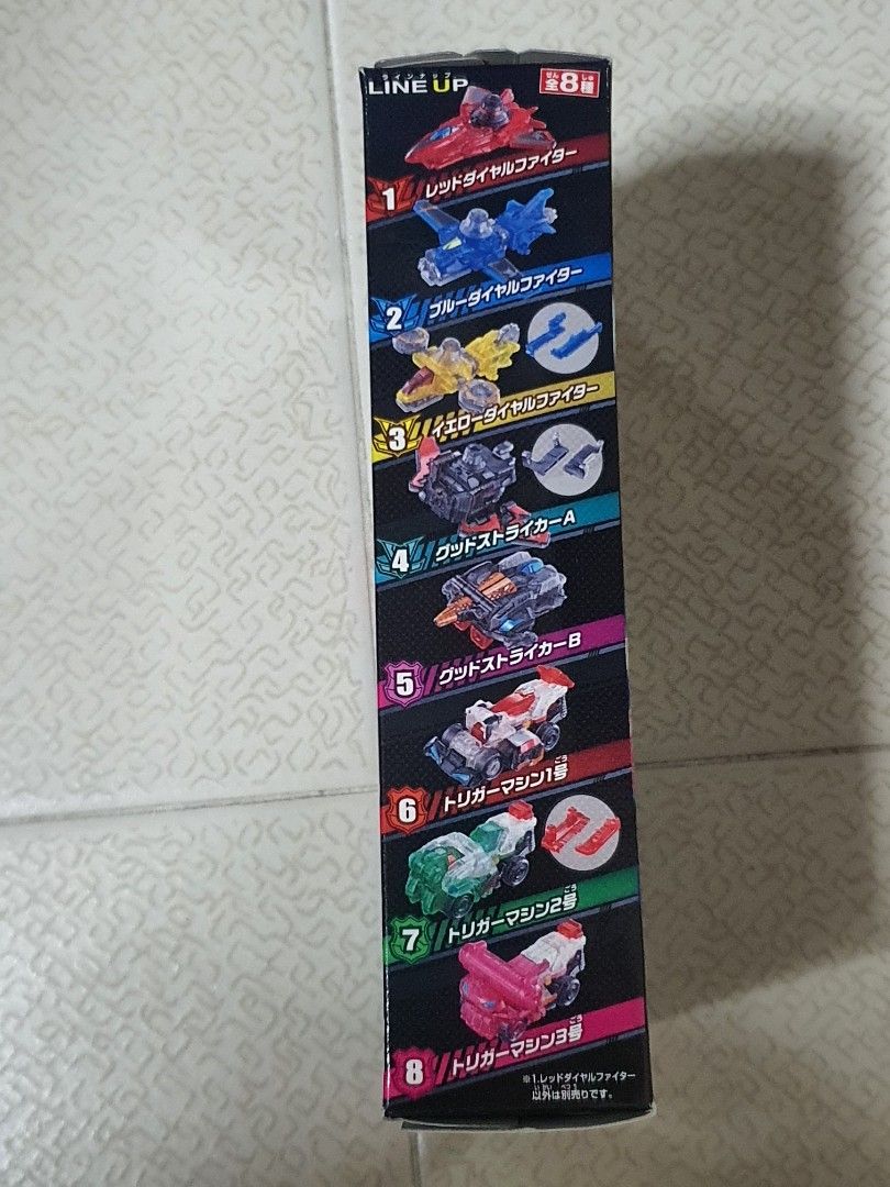 Minipla Dial Fighter Set [Clear Ver.] (Lupinranger VS Patranger) Power ...