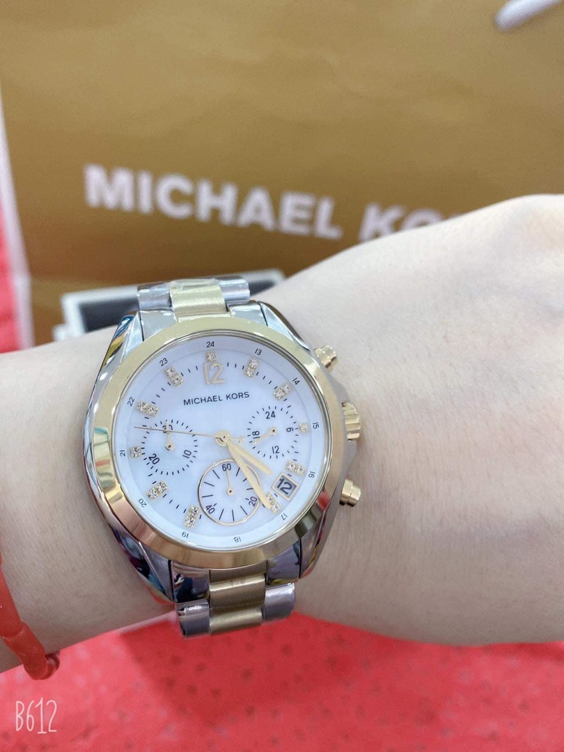 MK SMALL TWO TONE WOMEN DIAL AUTHENTIC WATCH, Women's Fashion, Watches ...