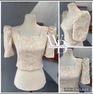 Modern Filipiniana, Women's Fashion, Tops, Blouses on Carousell