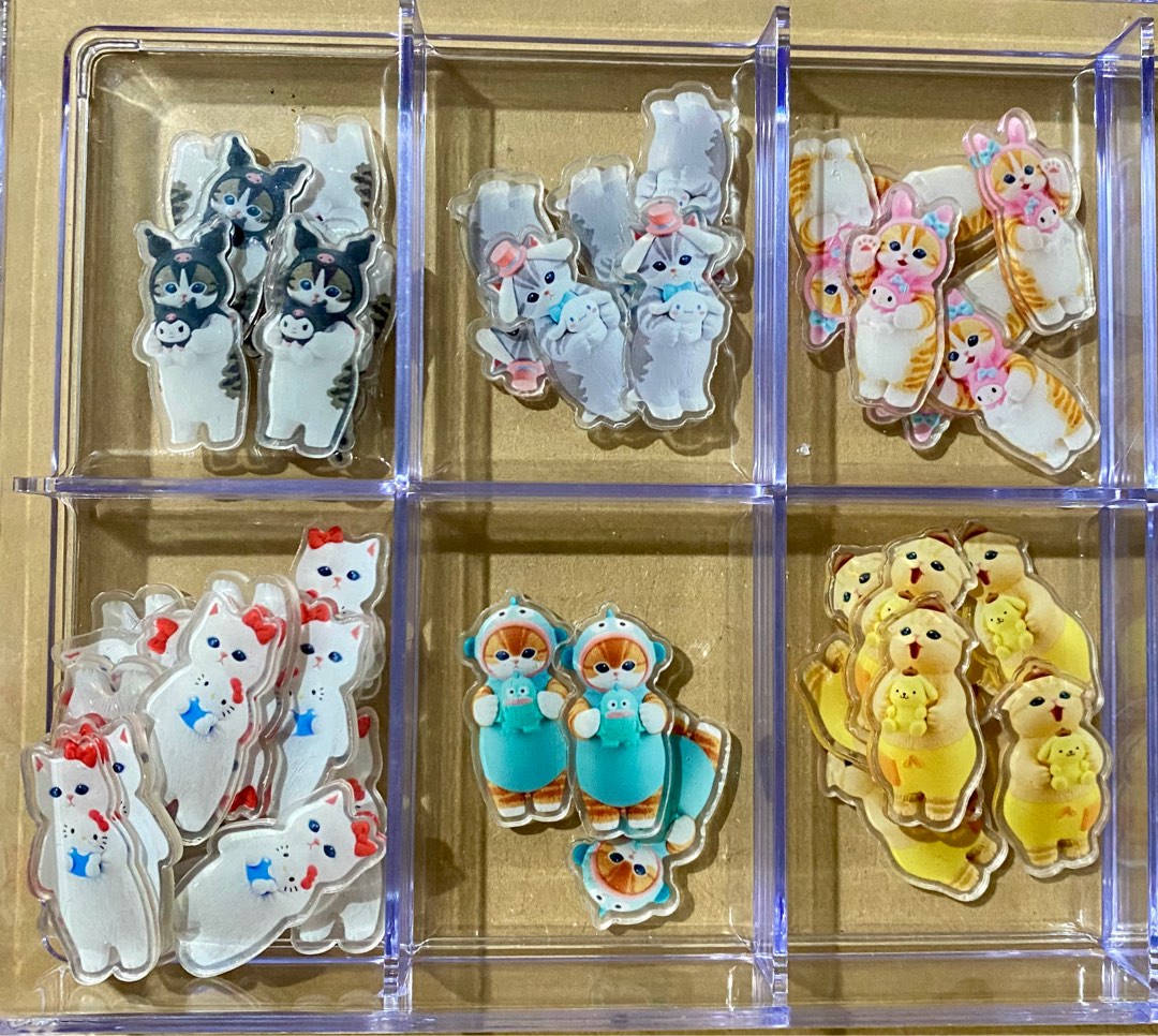Mofusand Sanrio Acrylic (sold per piece), Hobbies & Toys, Stationary ...