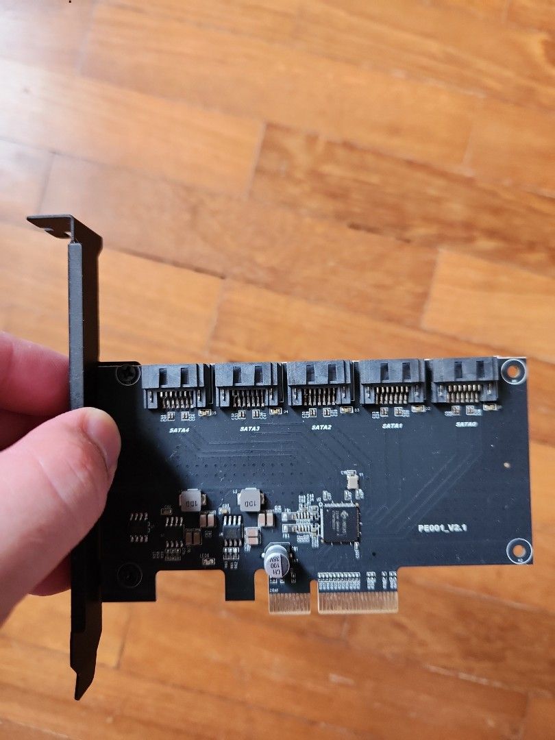 Multi Sata to PCIE Adapter, Computers & Tech, Parts & Accessories ...