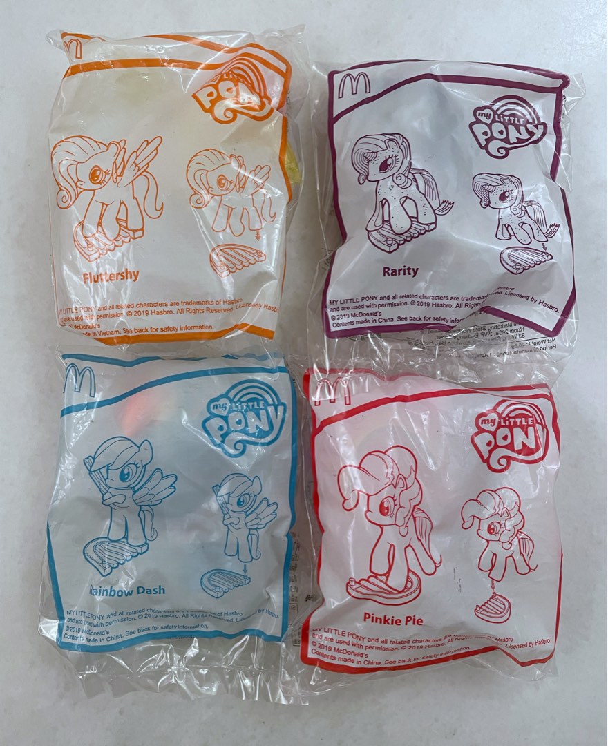 My Little Pony (Macdonalds), Hobbies & Toys, Memorabilia & Collectibles ...