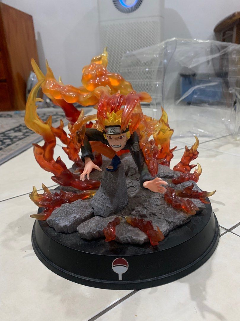 Naruto Nine Tails Figures, Hobbies & Toys, Toys & Games on Carousell