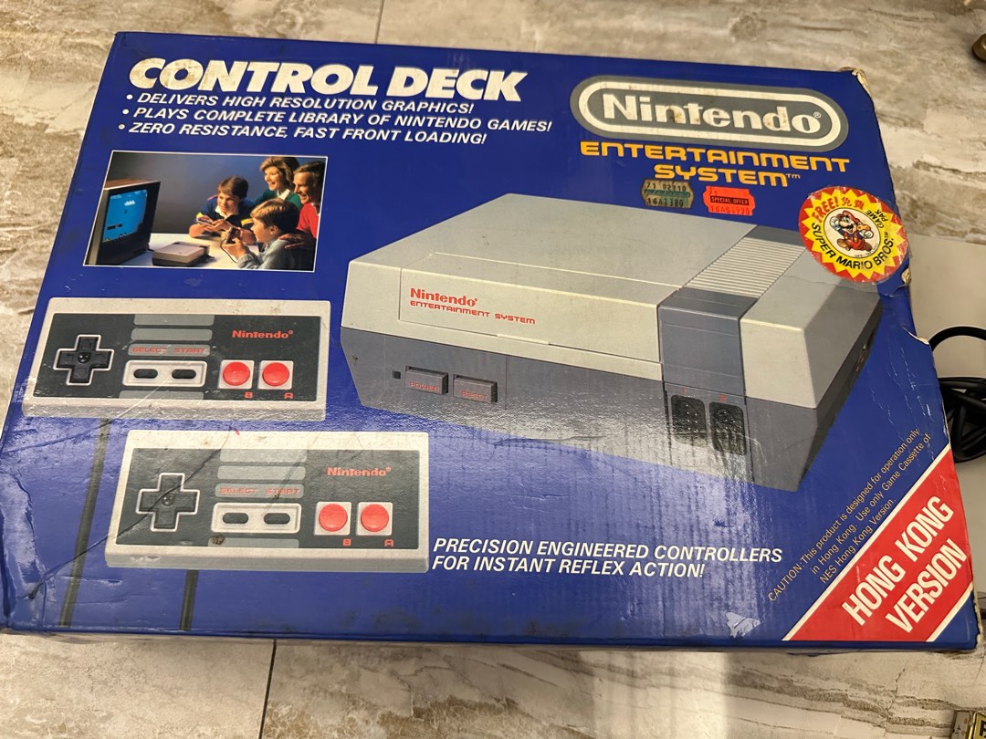 Nes Nintendo Entertainment System Hong Kong Version, 電子遊戲, 電子遊戲 ...