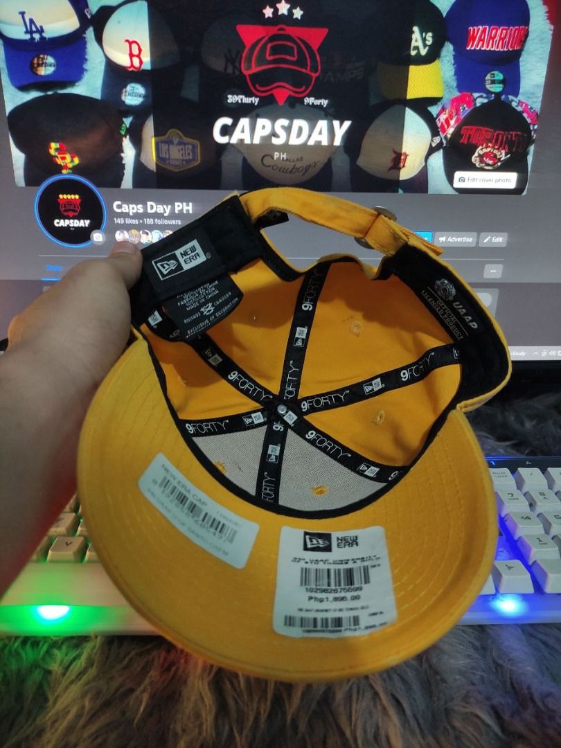 New Era UST Growling Tigers UAAP 9Forty Adjustable Cap, Men's Fashion ...