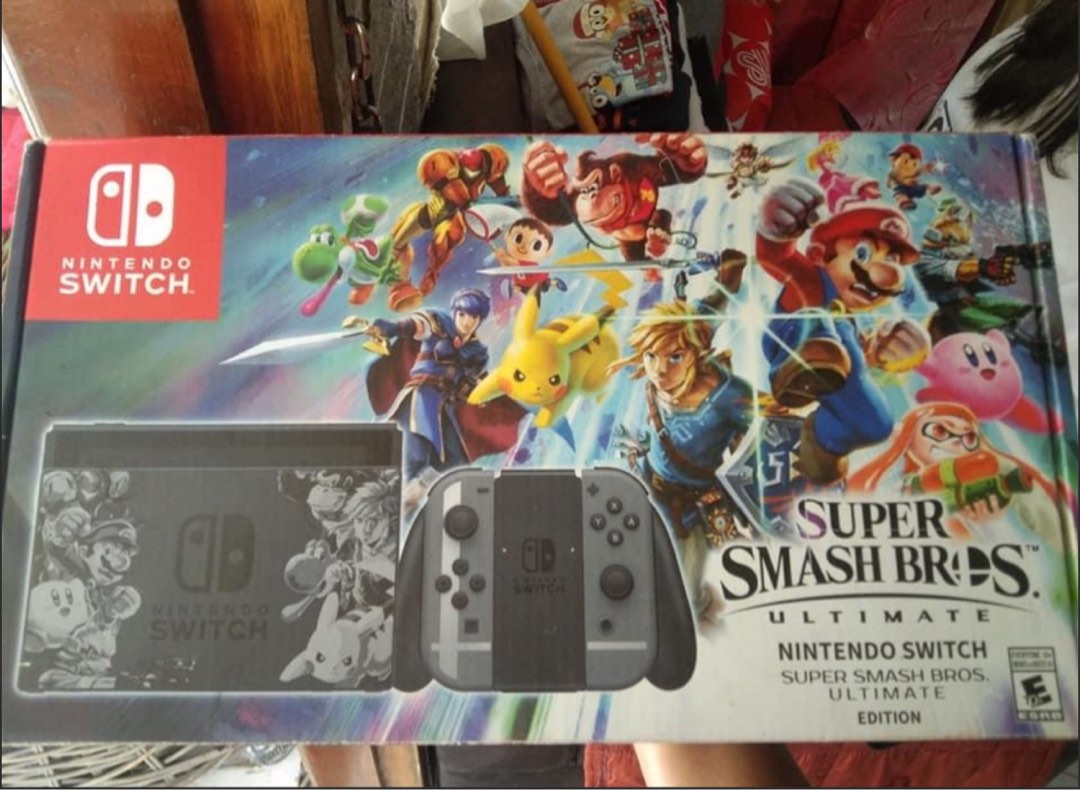 Nintendo Switch SSBU edition V1, Video Gaming, Video Game Consoles ...