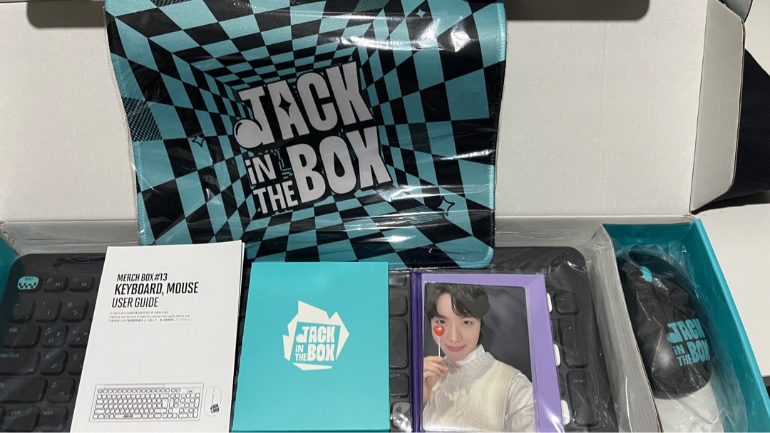 Official BTS Merch box 13 j-hope jack in the box ARMY membership ...
