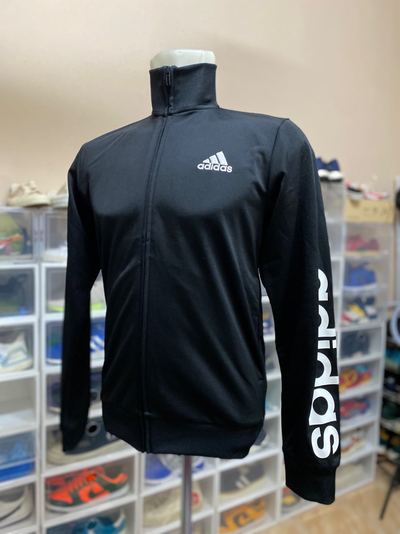 Original Adidas pull up zip trainer jacket, Men's Fashion, Activewear ...