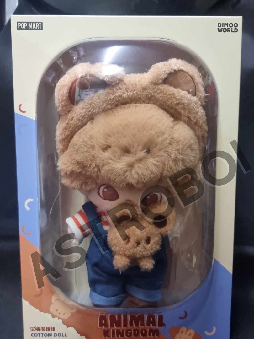 Pop Mart Dimoo Animal Kingdom Plush Doll 20cm, Hobbies & Toys, Toys ...
