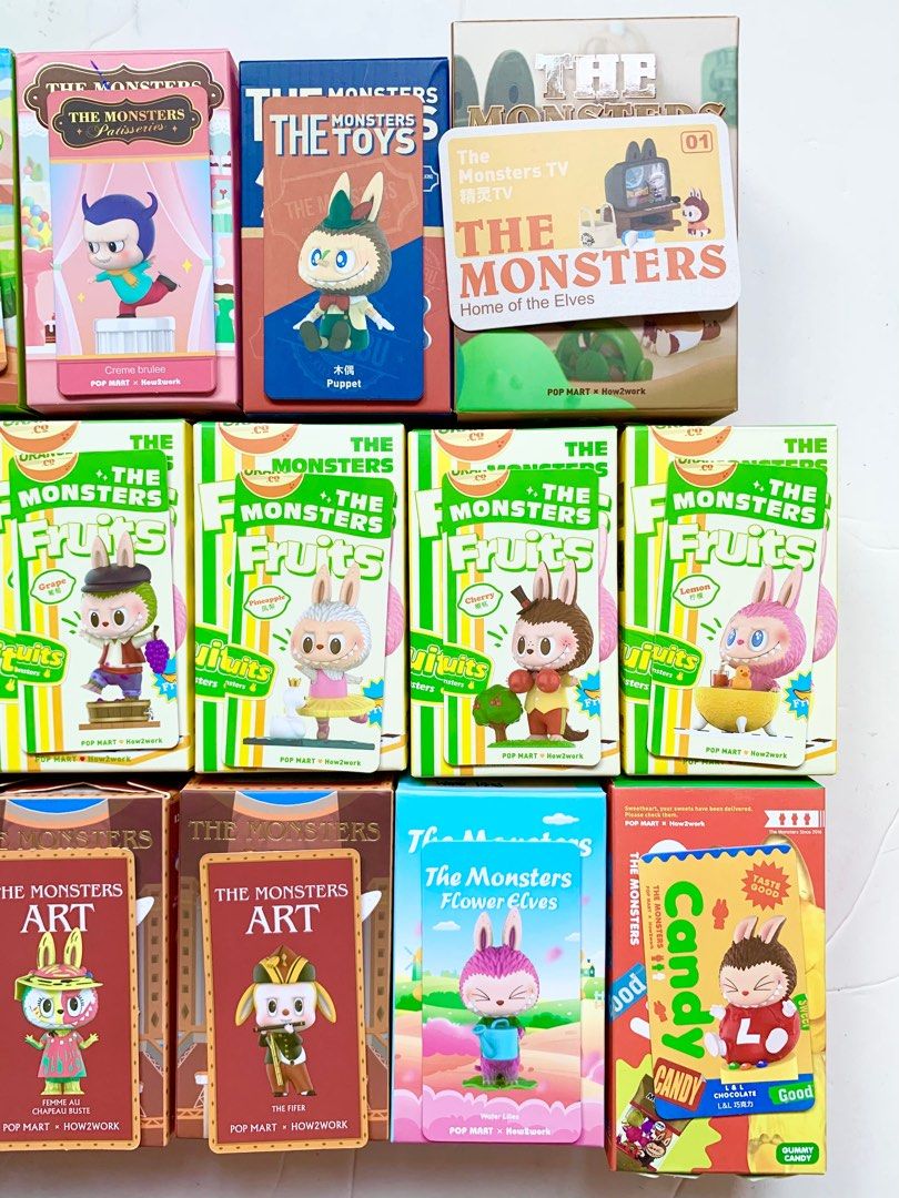 Popmart Labubu Art / Camping / Fruits Blind Box, Hobbies & Toys, Toys ...