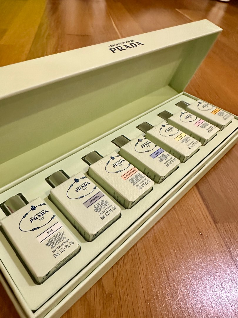 Prada miniature Perfume 8ml set of 7, Beauty & Personal Care, Fragrance ...