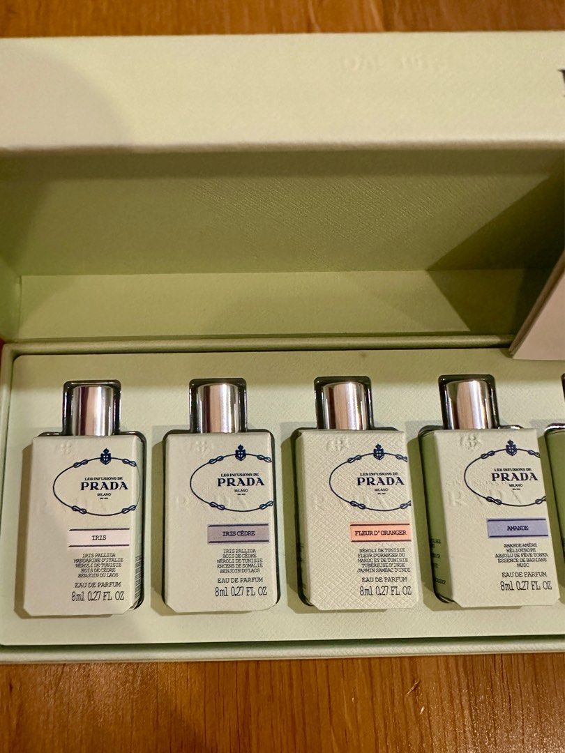 Prada miniature Perfume 8ml set of 7, Beauty & Personal Care, Fragrance ...