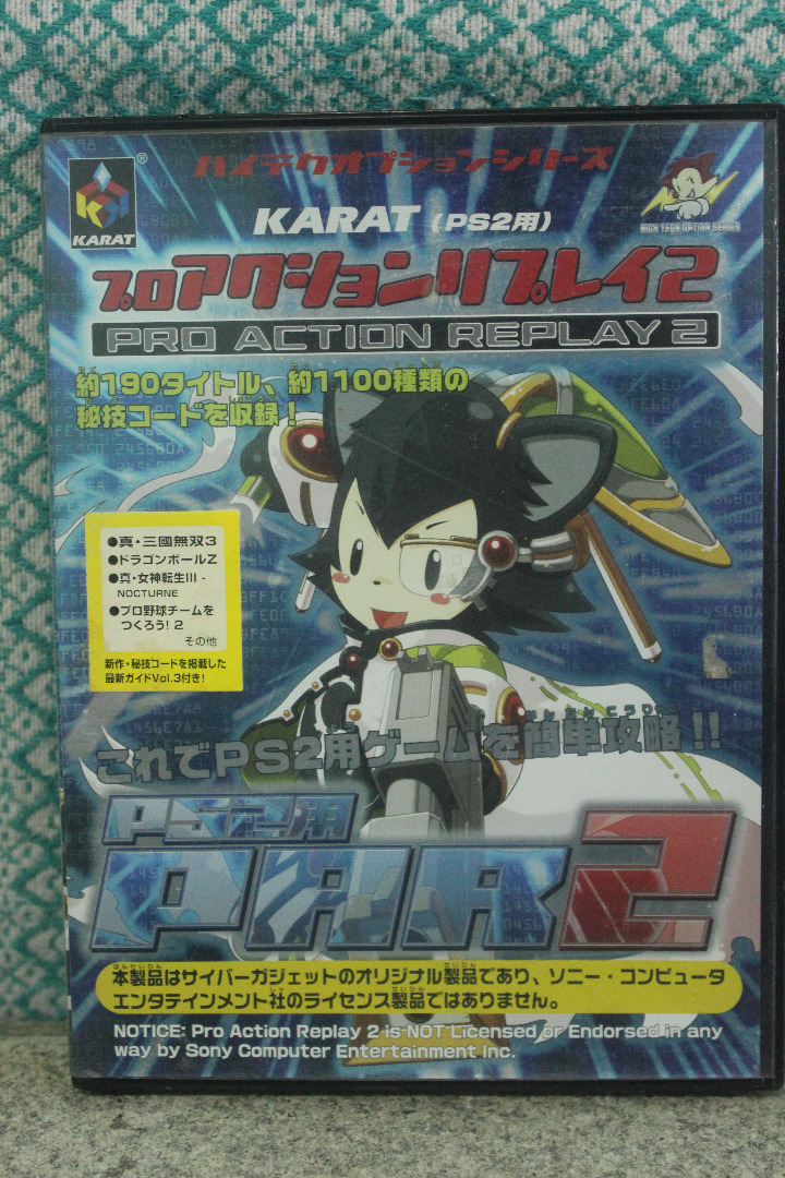 PRO ACTION REPLAY 2 KARAT PAR, Video Gaming, Video Game Consoles ...