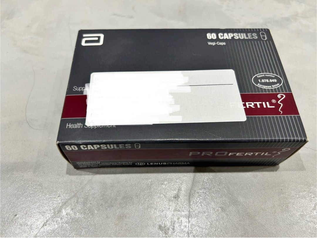 Profertil 60 Capsules Exp: 03/2025, Health & Nutrition, Health ...