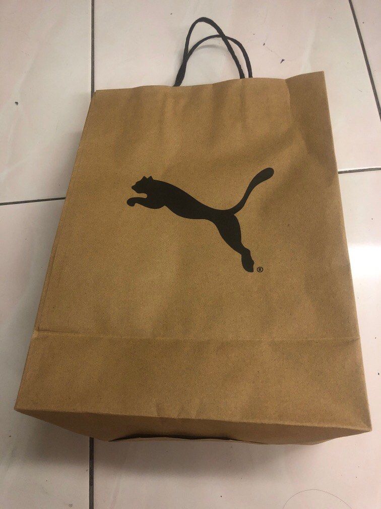 Puma paper bag, Furniture & Home Living, Cleaning & Homecare Supplies ...