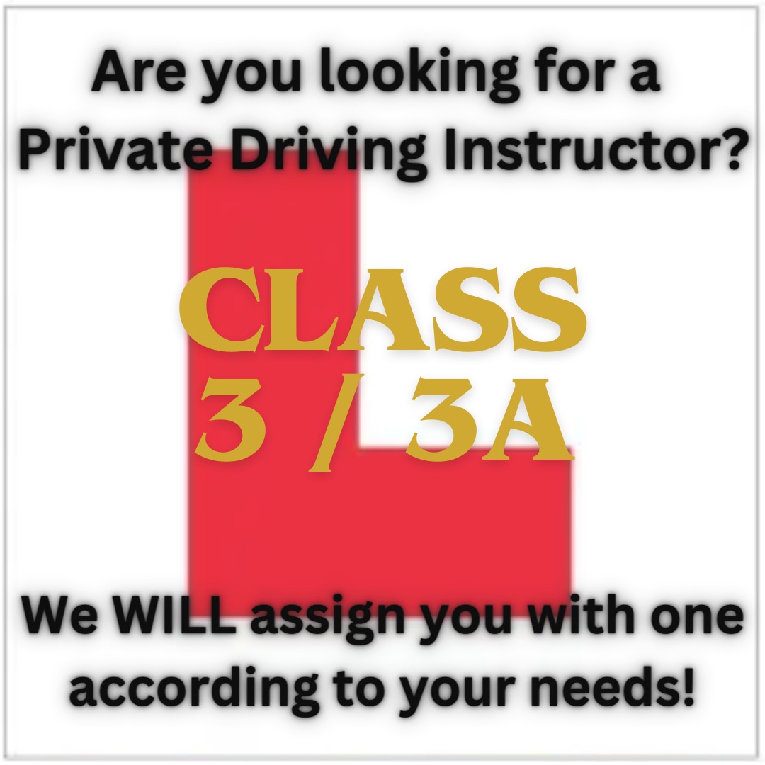 [READ] Looking for Class 3 (Manual) / Class 3A (Auto) Private Driving ...
