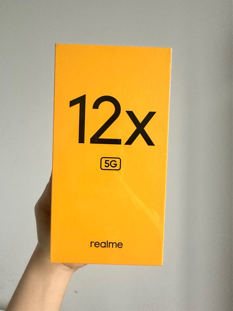 REALME 12x 5G 8GB + 256GB Black 256 GB, Mobile Phones & Gadgets, Mobile ...