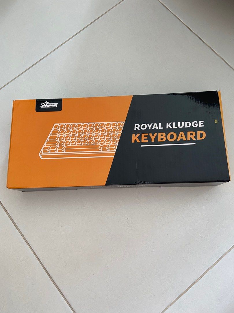 Royal Kludge Keyboard in White, Computers & Tech, Parts & Accessories ...