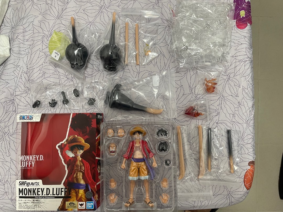 Shf 日版 luffy 連 dlc, 興趣及遊戲, 玩具 & 遊戲類 - Carousell